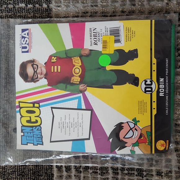 Rubie's | Costumes | Teen Titans Go Robin Infant Costume | Poshmark